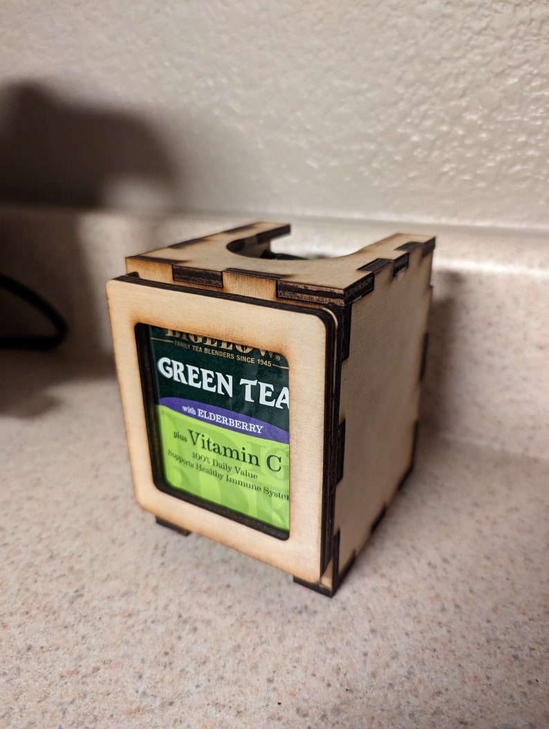 Laser Cut Tea Dispenser SVG - Digital File - Tea Box Template - Etsy