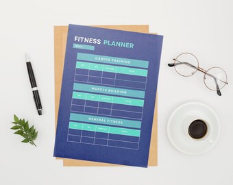 Cardio Workout Tracker Printable - Etsy