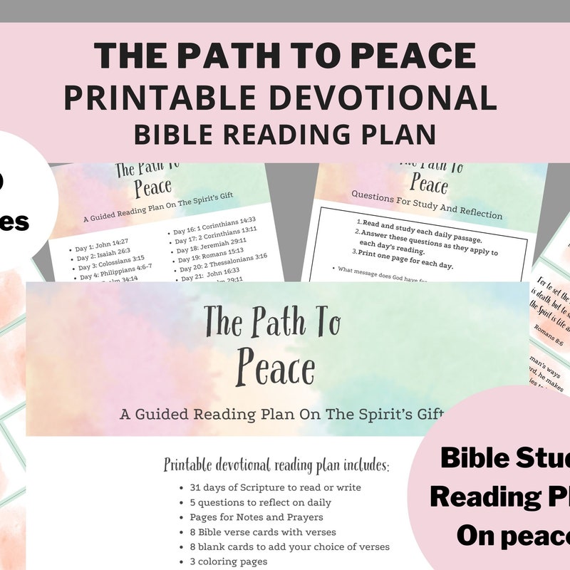 Peace Bible - Etsy