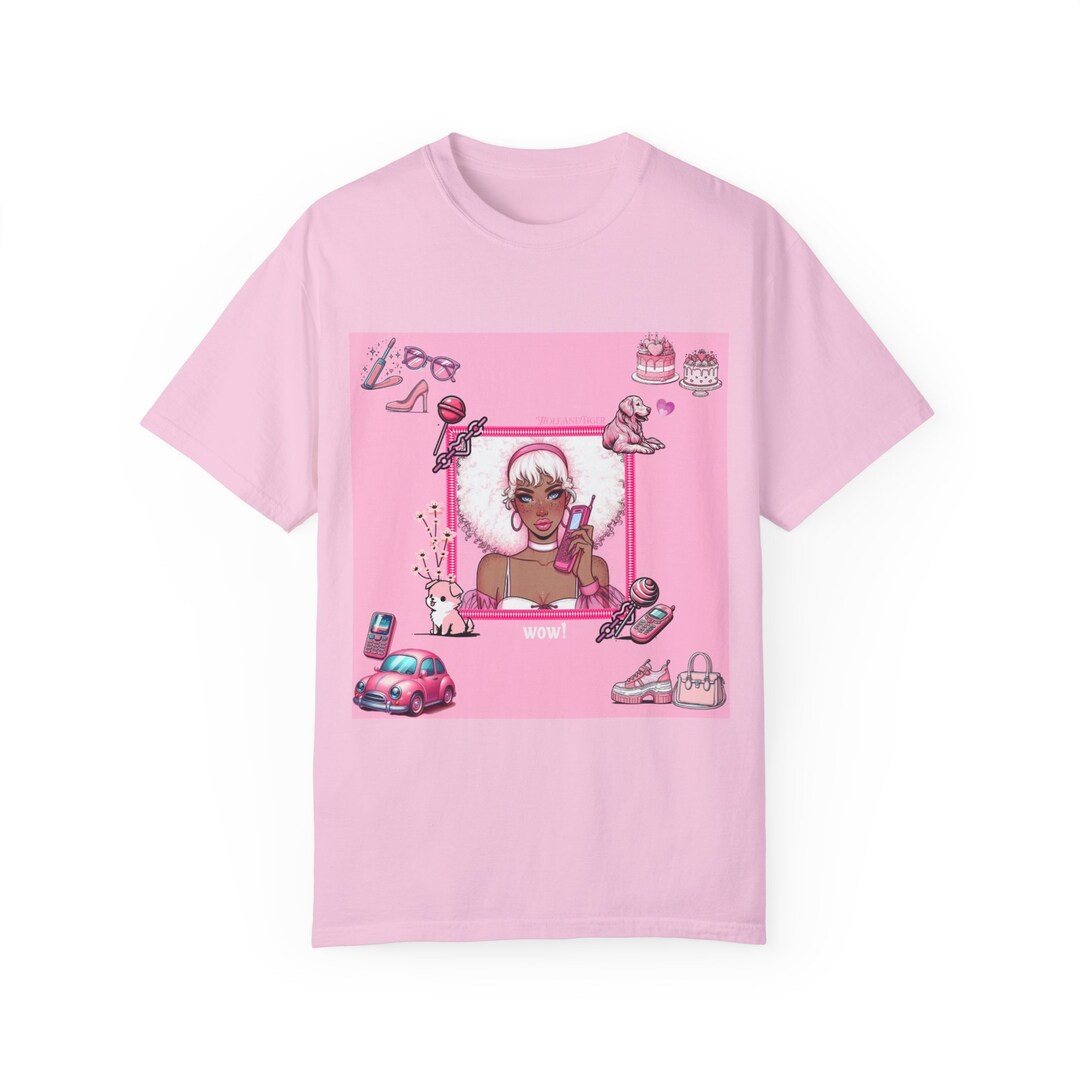 Unisex Pink T-shirt - Etsy