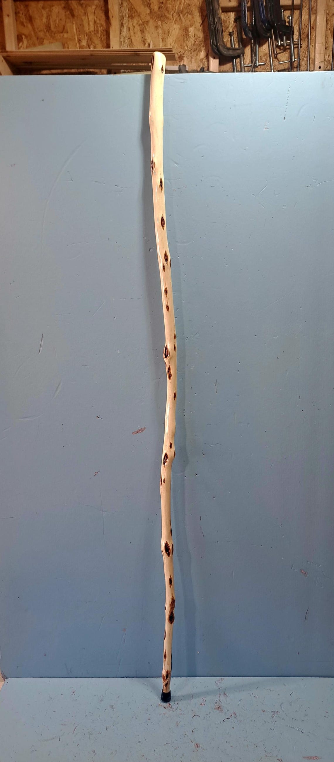 Diamond Willow Walking Stick / Staff / Hiking Stick - Etsy