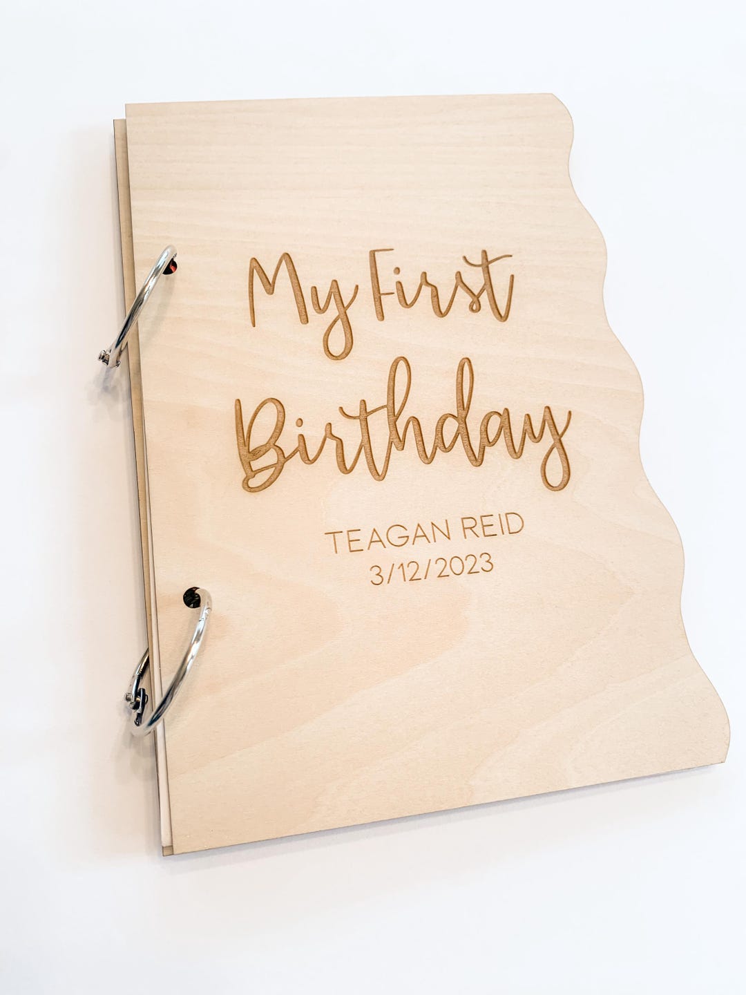 First Birthday Card Book | Card Holder | Baby Shower Gift | Birthday ...