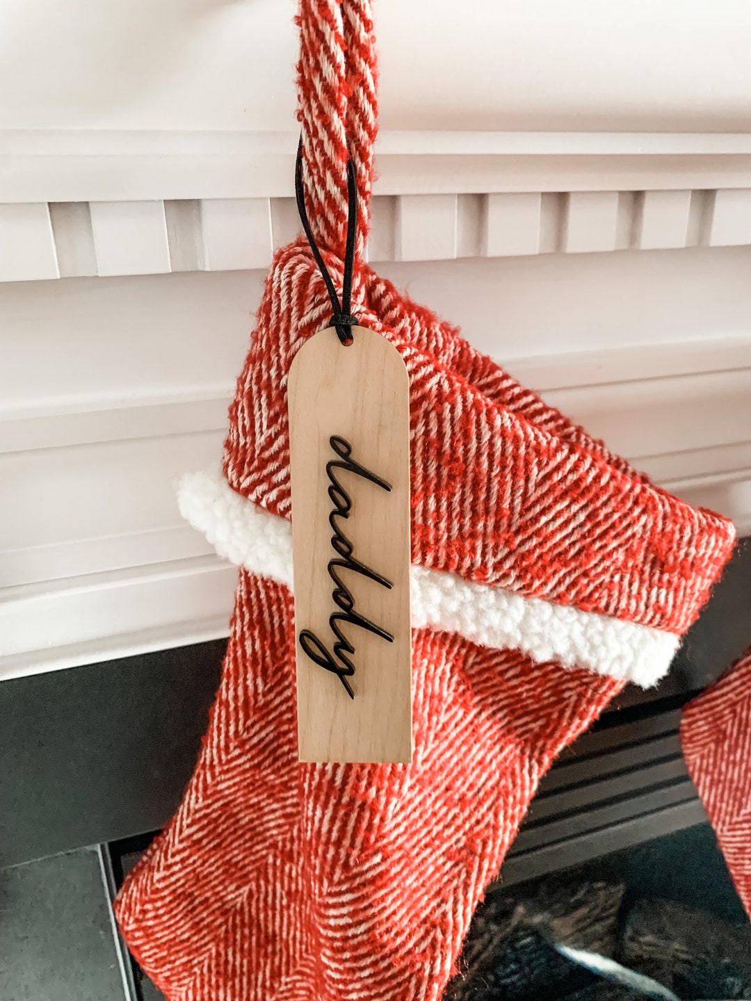 Stocking Tag | Arch Stocking Tag | Gift Tags - Etsy