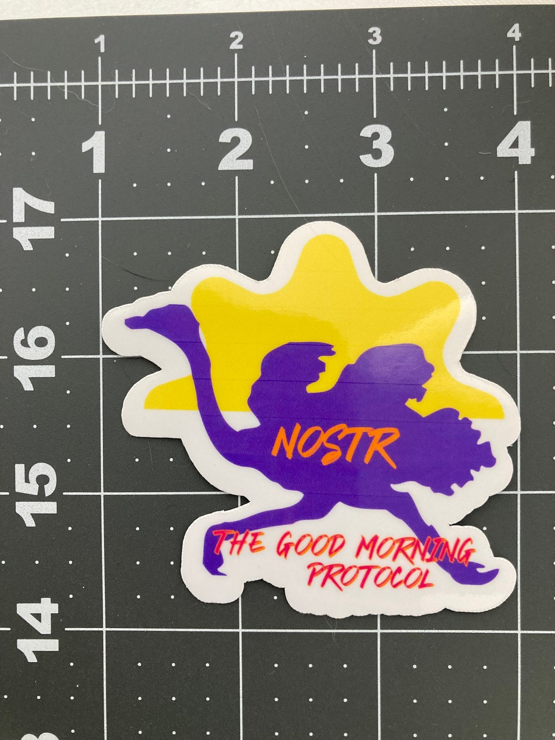 Nostr GM Protocol Decal - Etsy