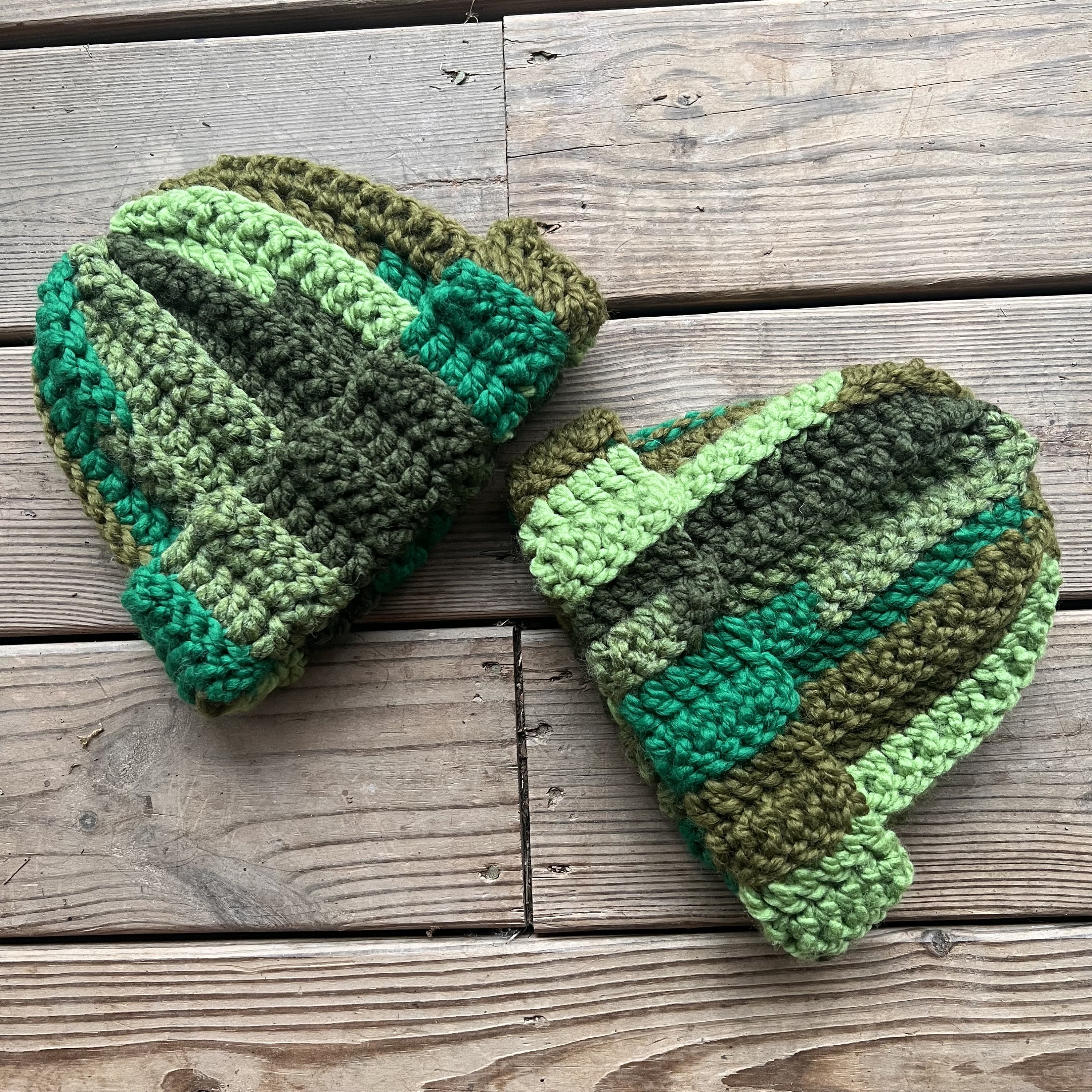 Chunky Wool Blend Scrap Beanie - Etsy