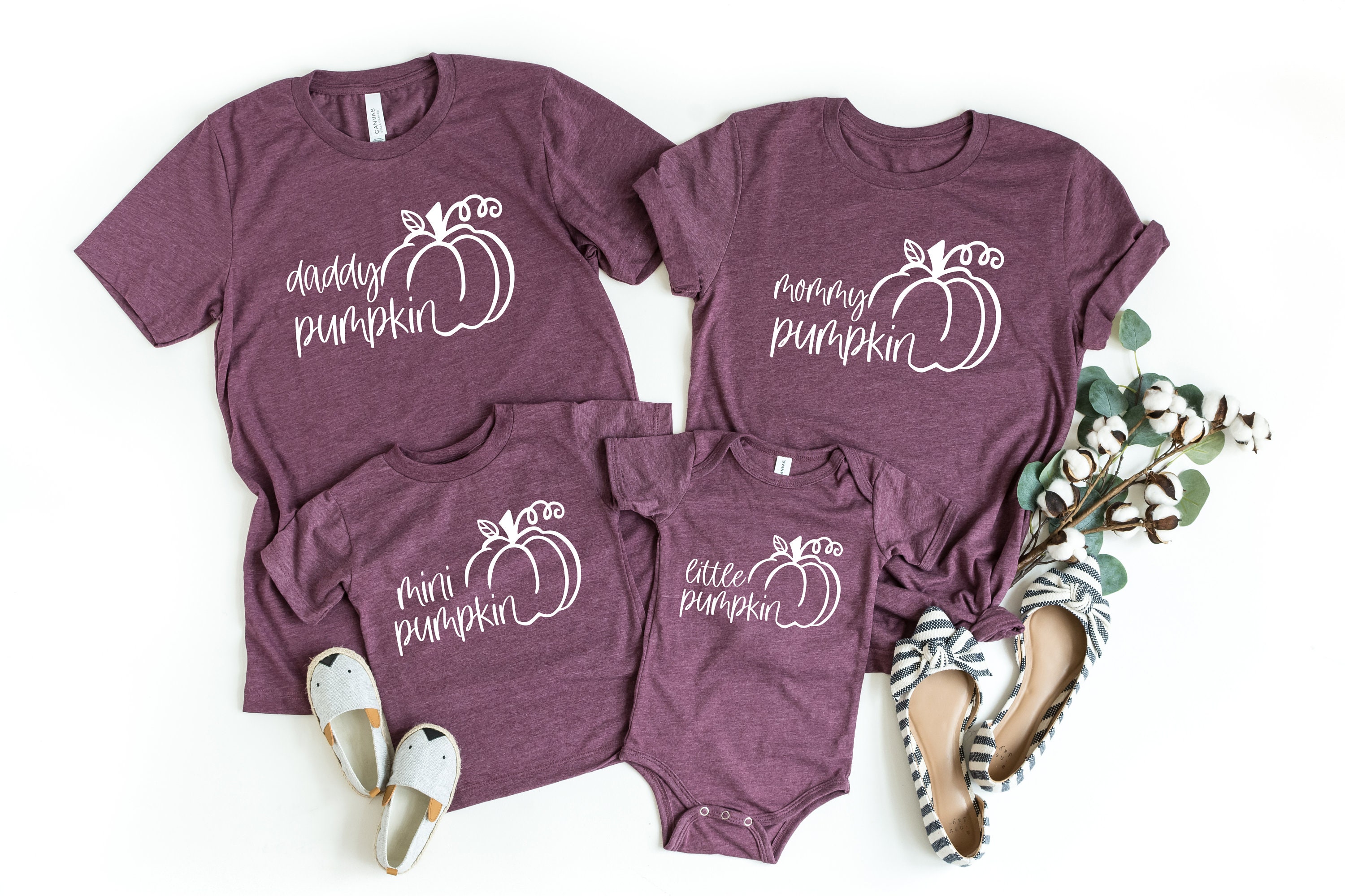Mommy and Me Fall Shirts, Custom Family Pumpkin Shirts, Mama Pumpkin ...