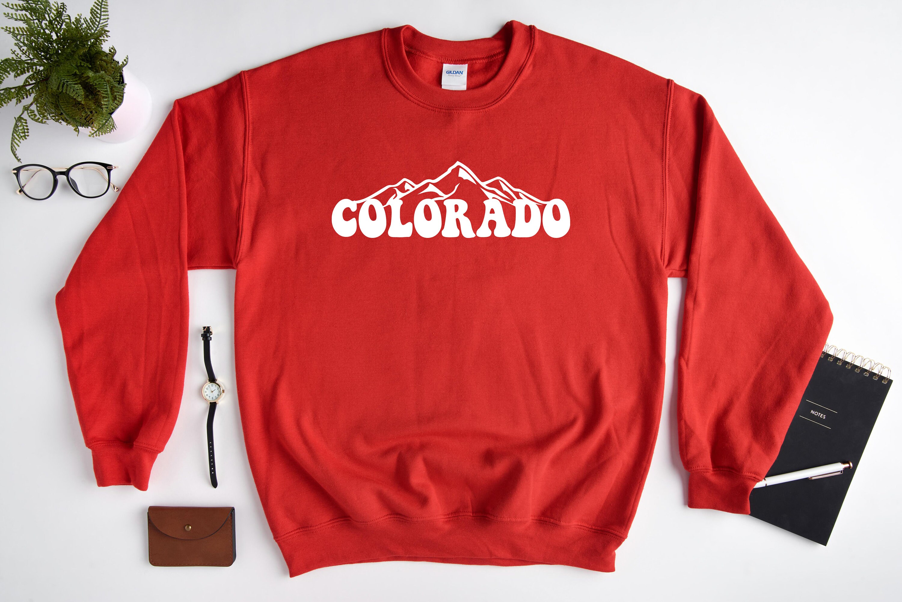 Colorado Sweatshirt Hoodie, Colorado Mountain Sweatshirt, Colorado ...