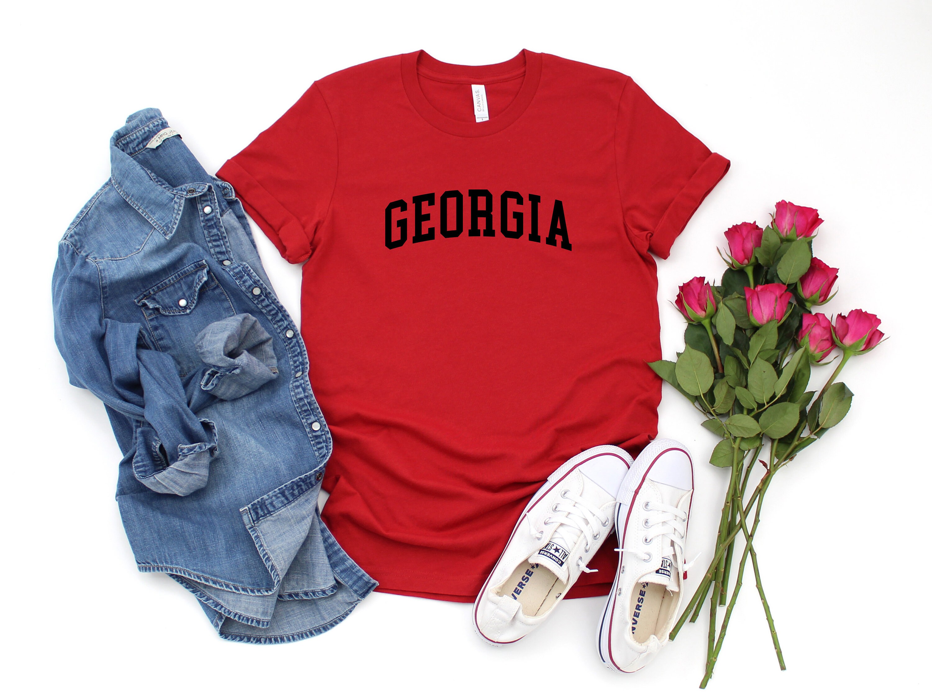 Georgia Shirt, Georgia State Shirt, Georgia Fan Shirt, Georgia Gift ...