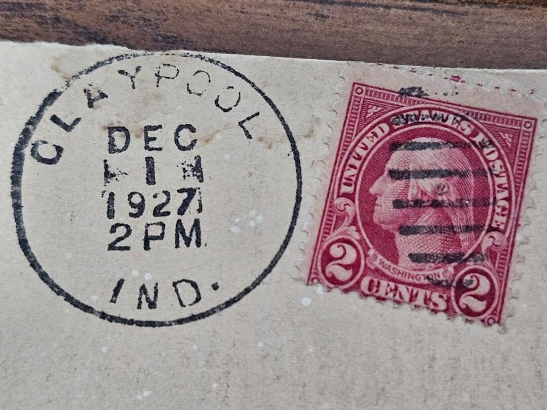 George Washington Red 2 Cent Stamp 1927 - Etsy
