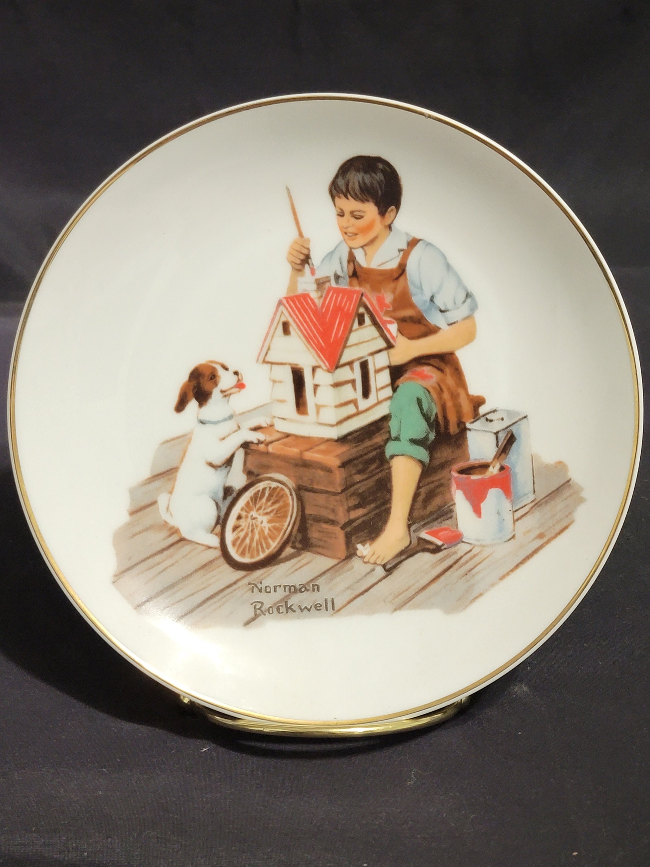 Various Norman Rockwell Collector Plates Memories Music - Etsy