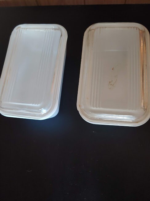 Vintage Pyrex Fridgie Dishes - 0501, 0502 and 0503 With Lids - Etsy