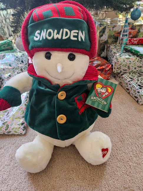 1998 Target Snowden & Friends 22 Christmas Snowman - Etsy