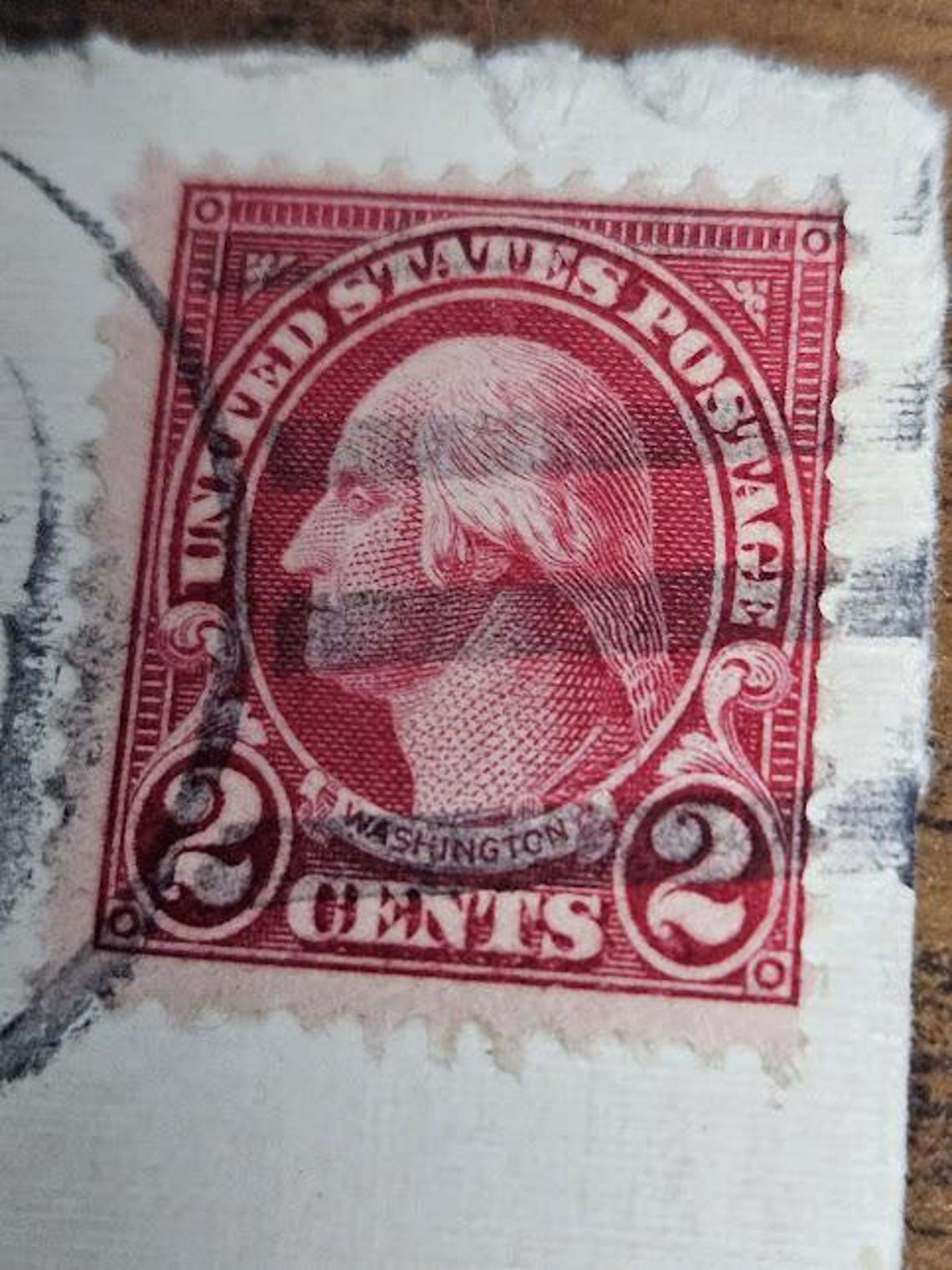 George Washington Red 2 Cent Stamp 1928 - Etsy