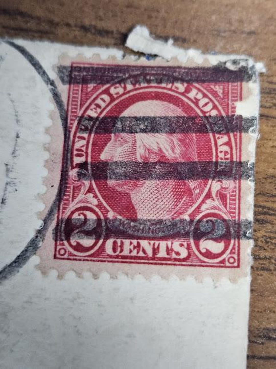 George Washington Red 2 Cent Stamp 1928 - Etsy
