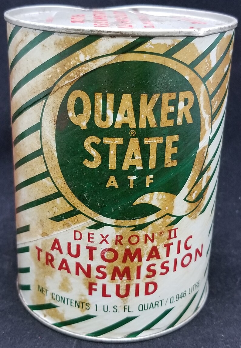 Vintage 1970s 1980s Quaker State 1 Quart Automatic - Etsy