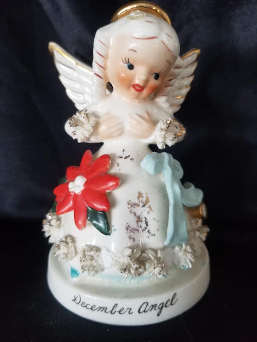 Porcelain and Ceramic Figurine Angels – Various Months - Vintage Napco ...
