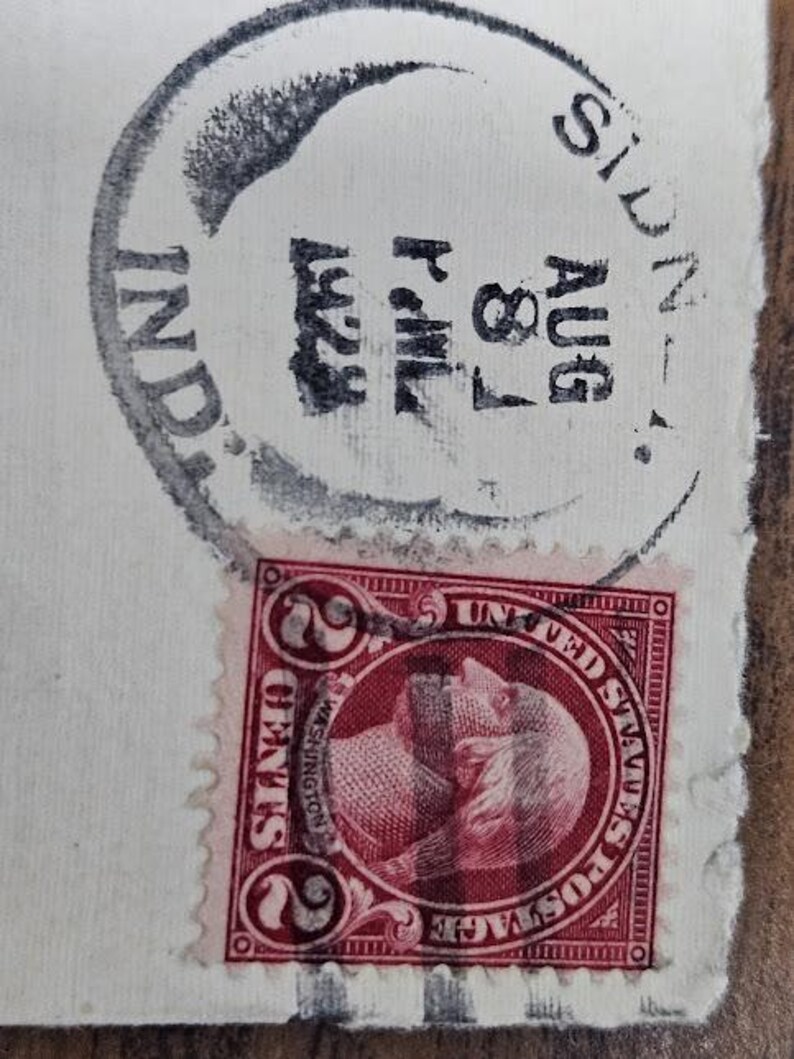 George Washington Red 2 Cent Stamp 1928 - Etsy