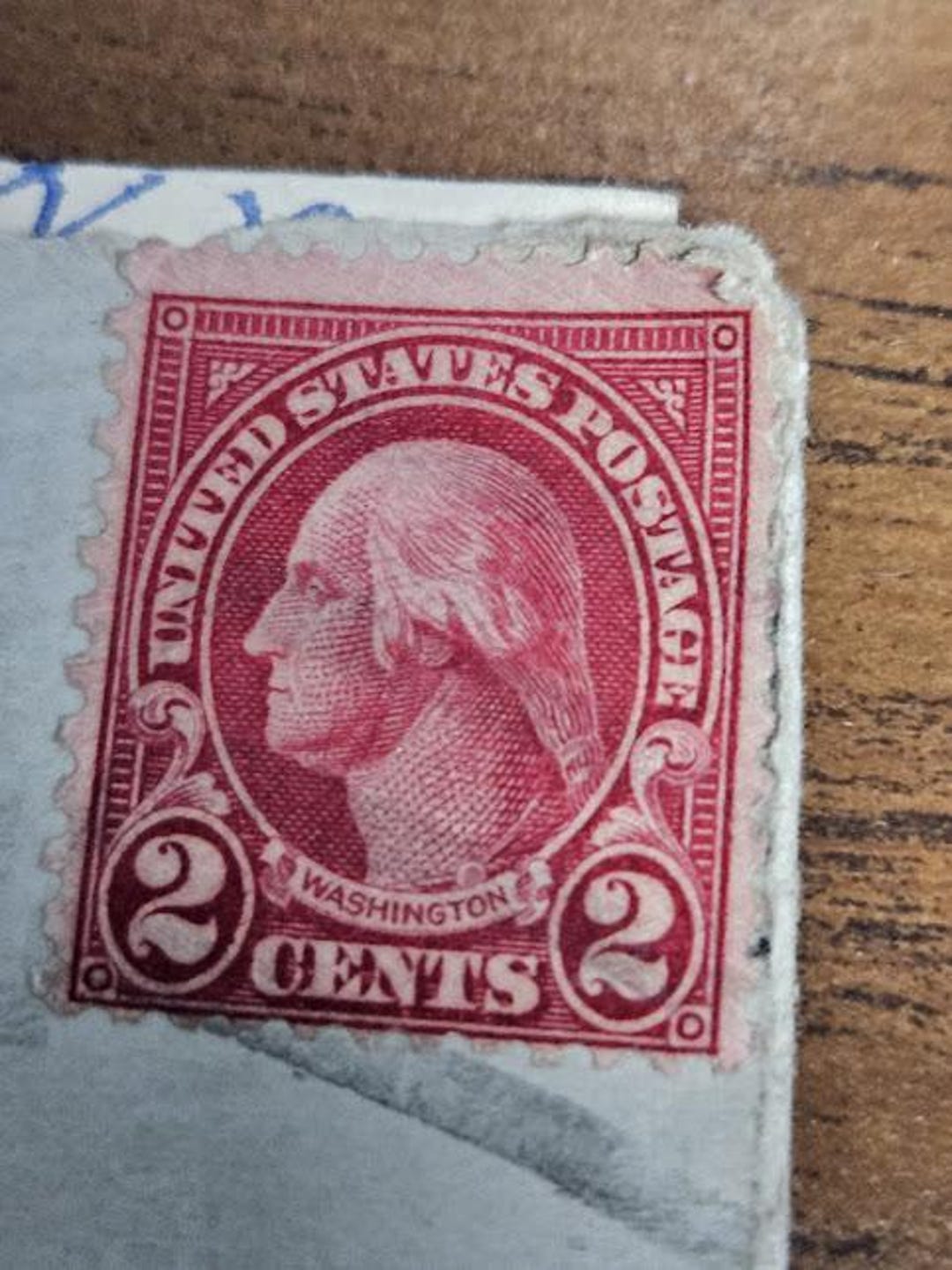 George Washington Red 2 Cent Stamp 1928 - Etsy