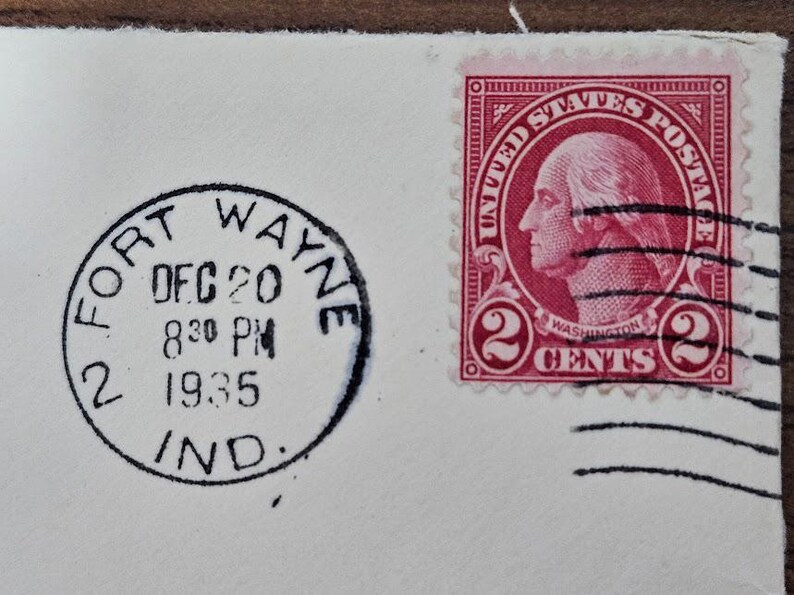 George Washington Red 2 Cent Stamp 1935 - Etsy