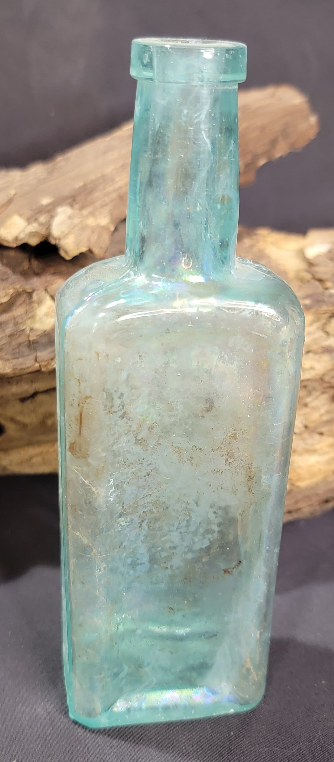 1800's Medicine Bottle - Vintage 1800's-1900's Cork Top Bottle - Hand Dug - Antique Glass - Etsy