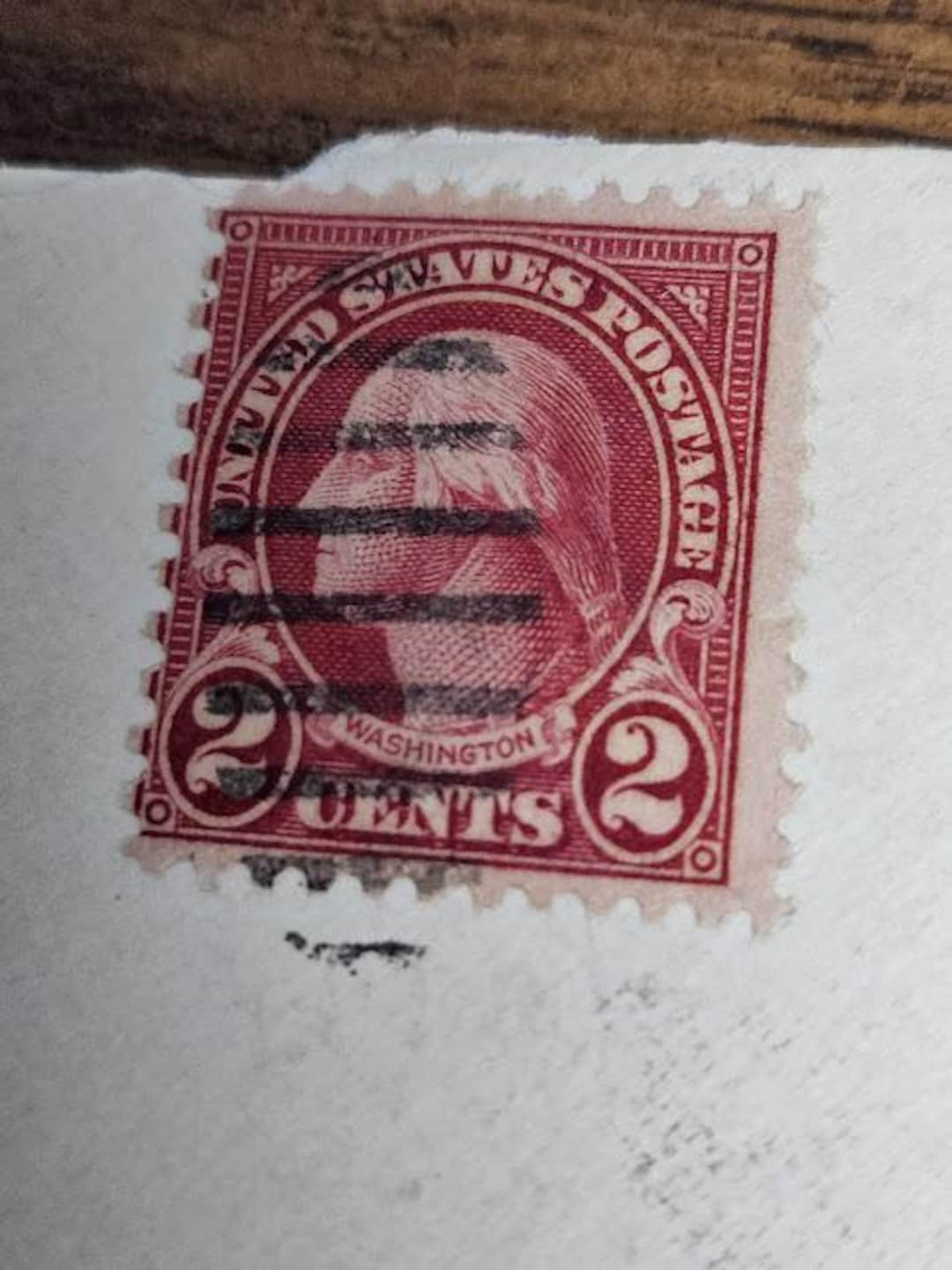 George Washington Red 2 Cent Stamp 1928 - Etsy