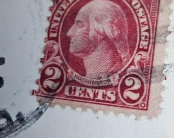 The 2 Cent GEORGE WASHINGTON Red Stamp From 1906 is a Notable and an ...
