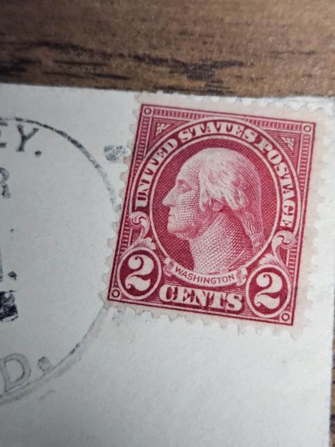 George Washington Red 2 Cent Stamp 1928 - Etsy