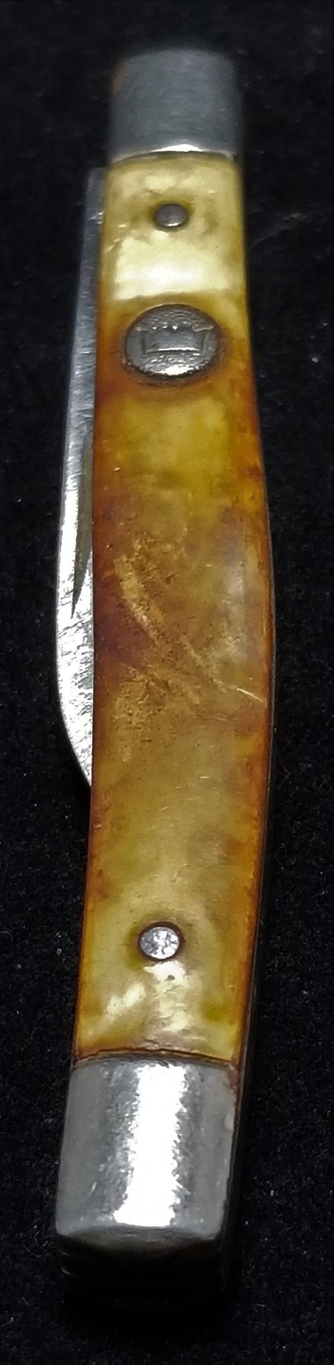 Vintage Pocket Knives Cutlery Imperial Stainless USA W/crown Emblem 2 3 ...