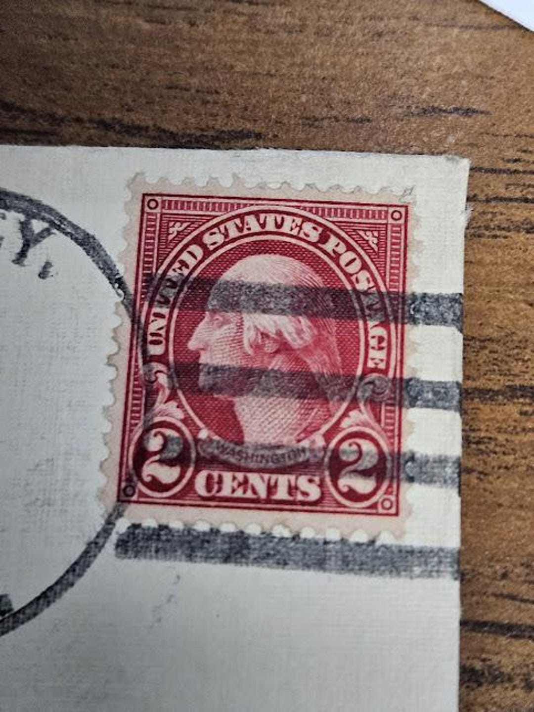 George Washington Red 2 Cent Stamp 1928 - Etsy