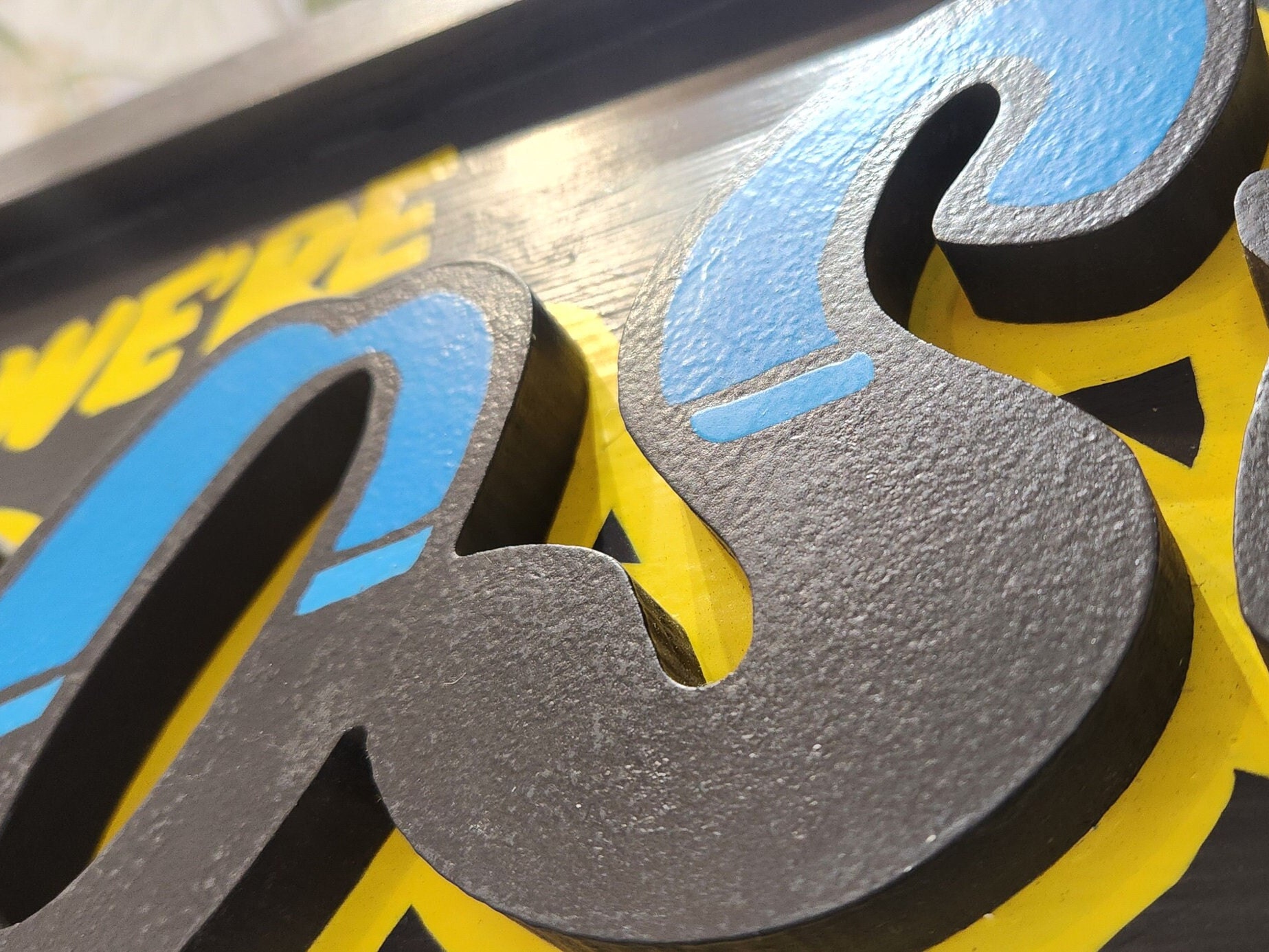 Handmade 'OPEN / CLOSED' Sign - for Business Window or Storefront - Etsy