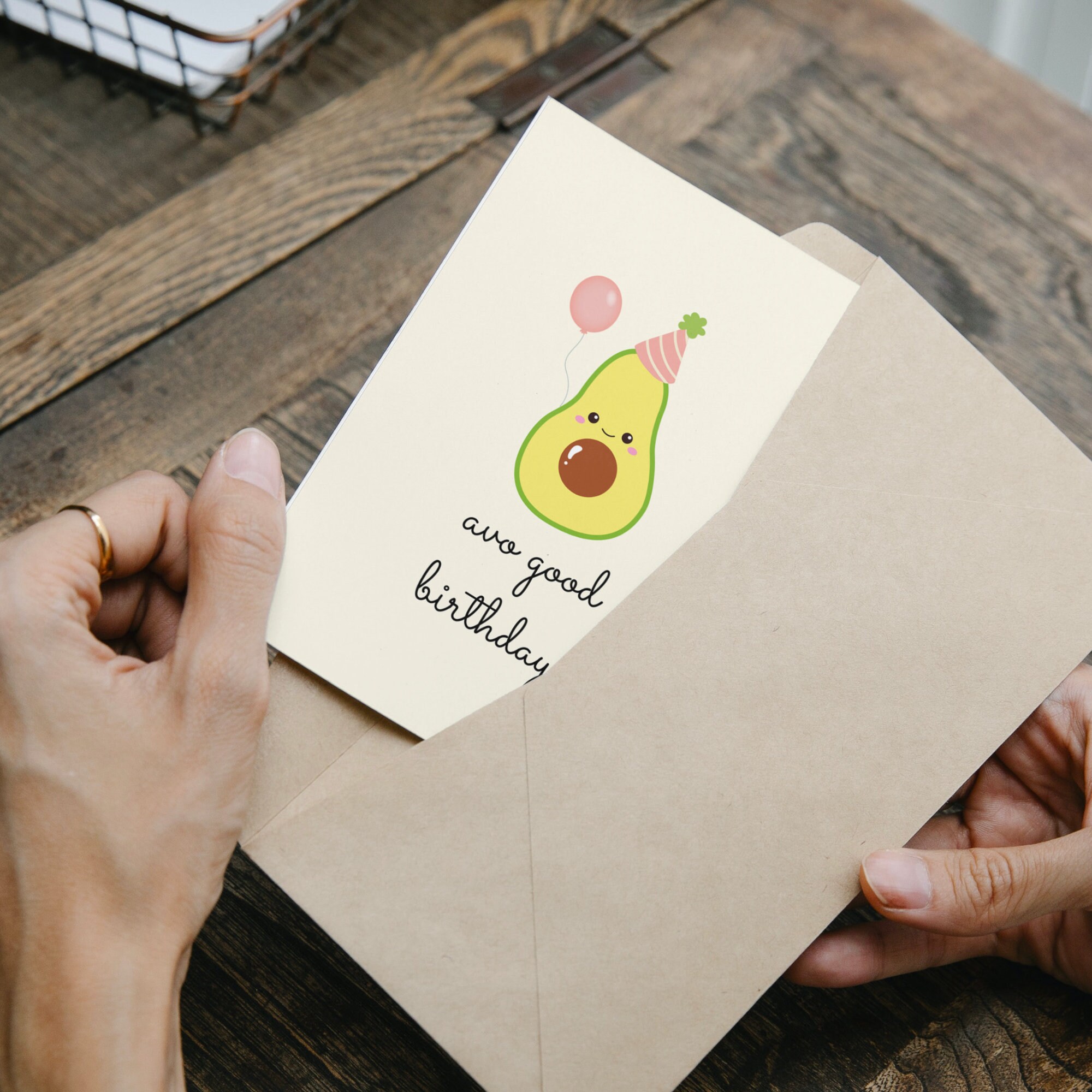 Avo Good Birthday Printable Birthday Card, Downloadable Card, Happy ...