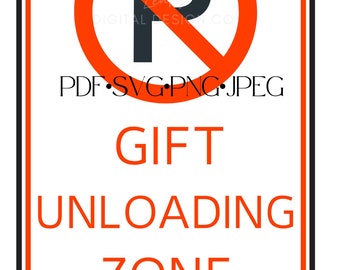 Unloading Zone Sign - Etsy