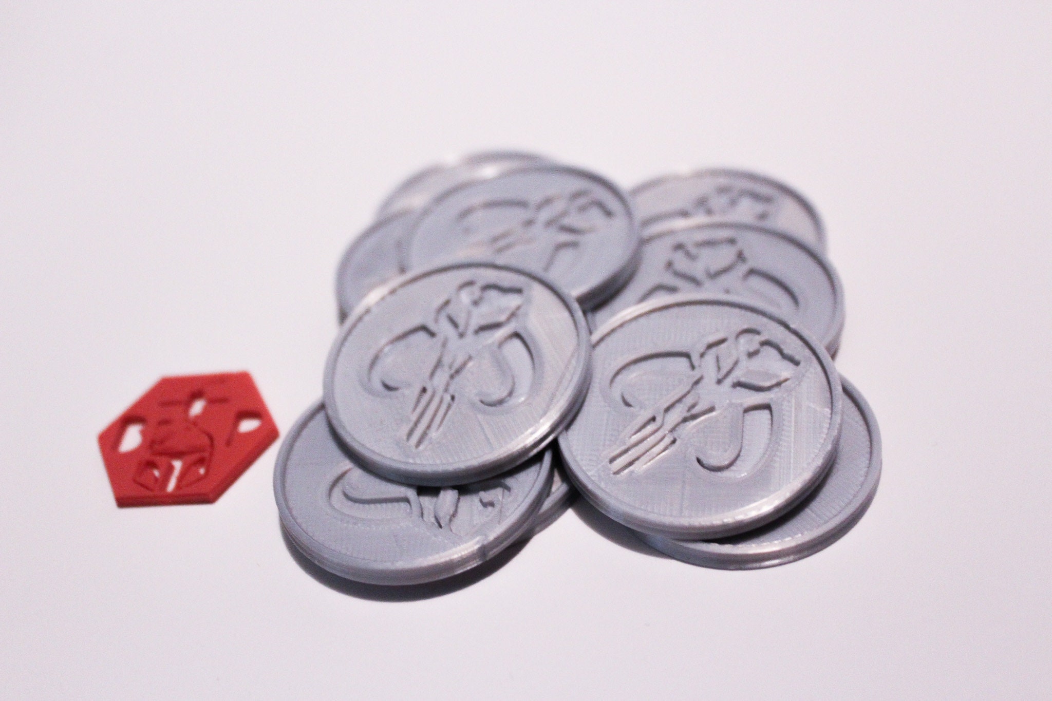 Star Wars Mandalorian Coin I Custom Poker Chips I Bonus Item - Etsy
