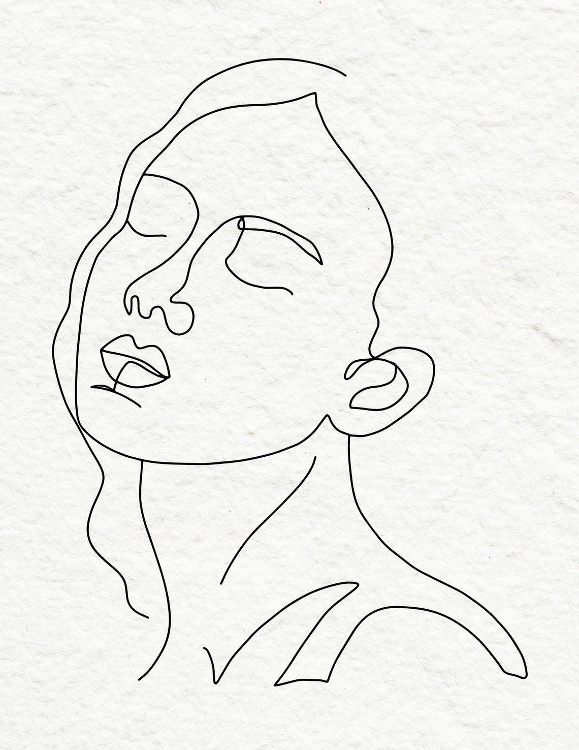 Printable Women Portraits - Etsy