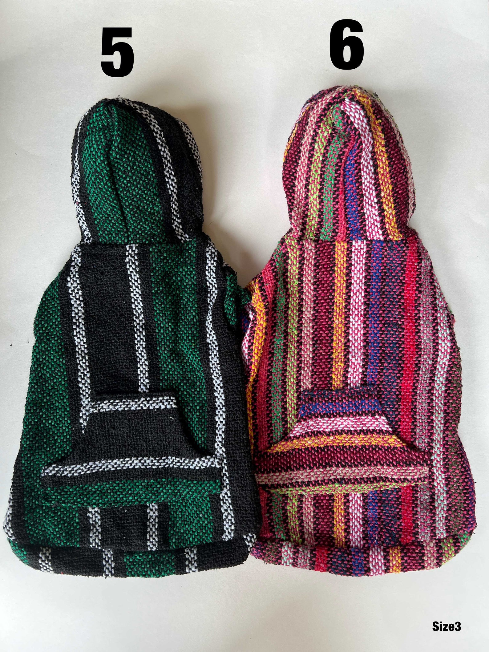 Baja Dog Poncho SIZE 3-mexican Dog Hoodie-mexican Poncho dog - Etsy