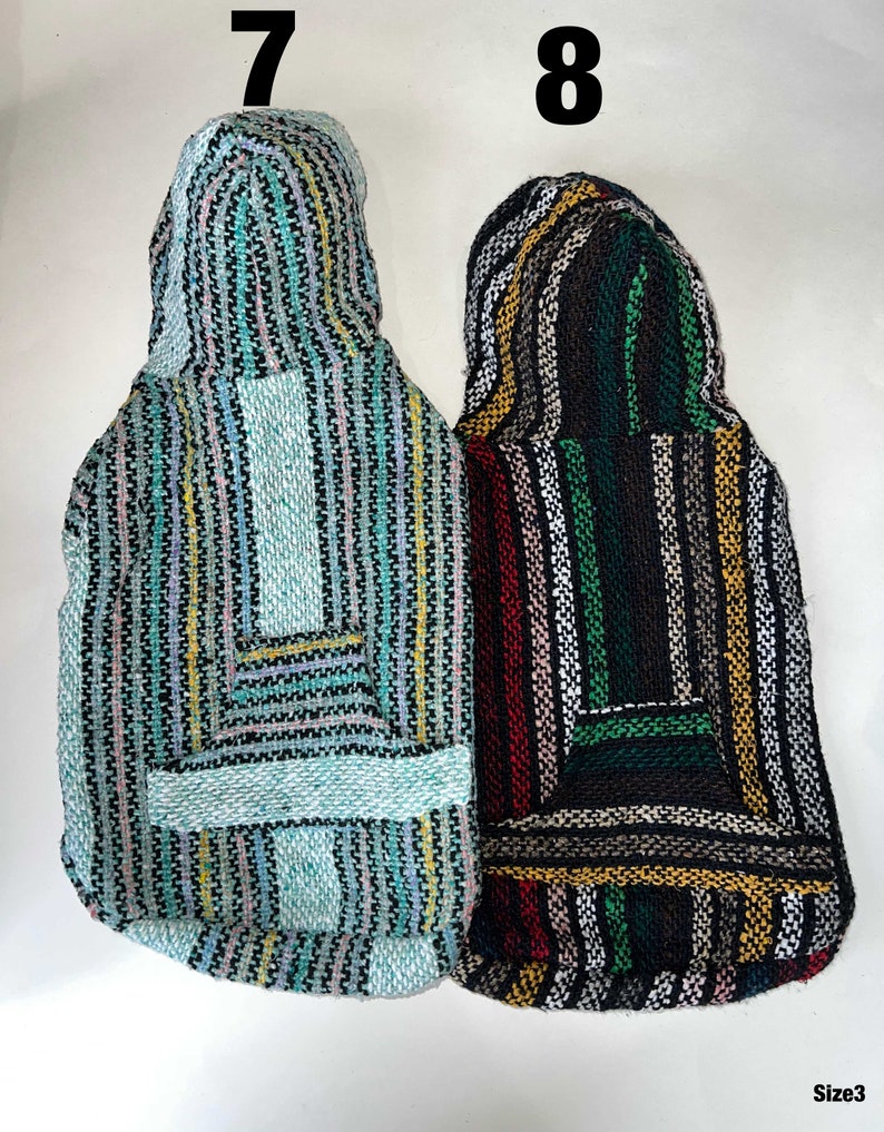 Baja Dog Poncho SIZE 3-mexican Dog Hoodie-mexican Poncho dog - Etsy