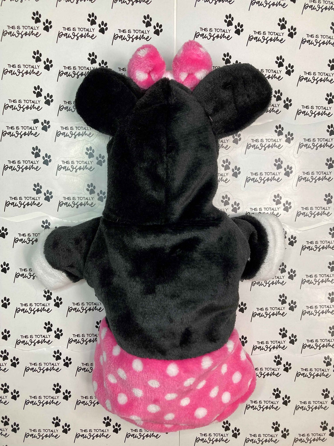 Minnie Mouse Dog Sweater Winter Sweater Dog Minie Sweater - Etsy