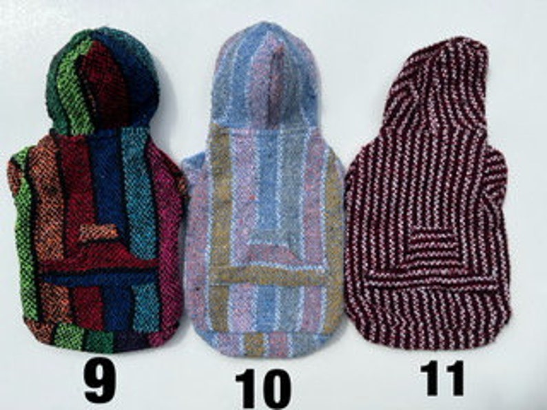 Baja Dog Poncho SIZE 1-mexican Dog Hoodie-mexican Poncho dog - Etsy