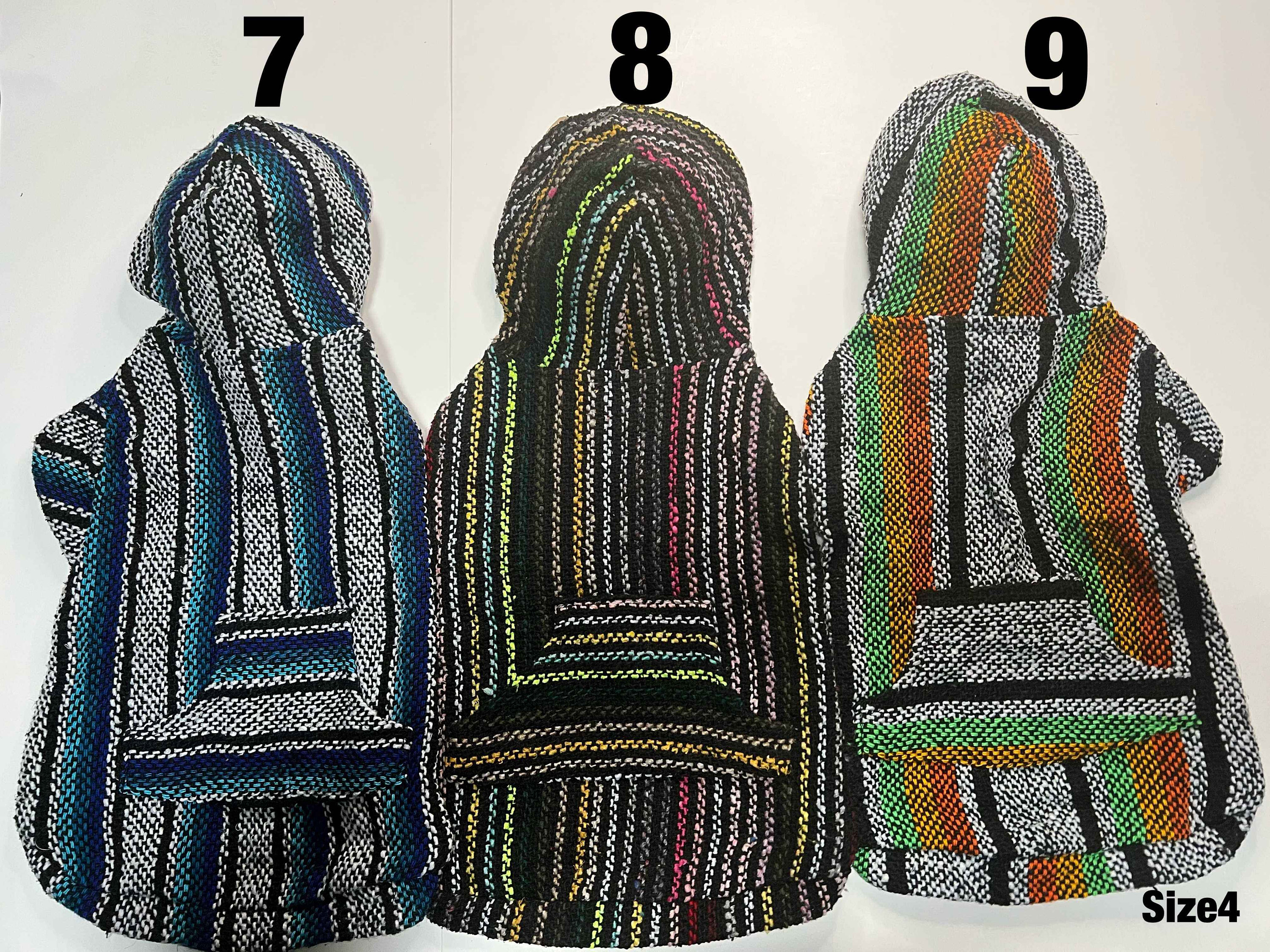 Baja Dog Poncho SIZE 4-mexican Dog Hoodie-mexican Poncho dog - Etsy