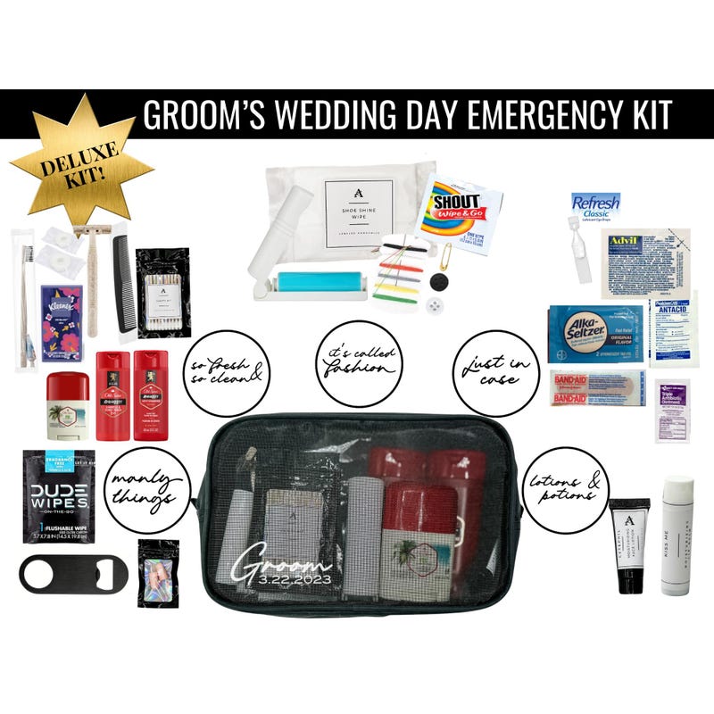 Grooms Survival Kit - Etsy