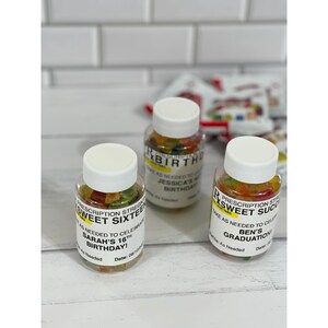 Personalized Candy Filled Prescription Bottle, Candy Chill Pills Gift, Custom RX Candy Gift, DIY ...