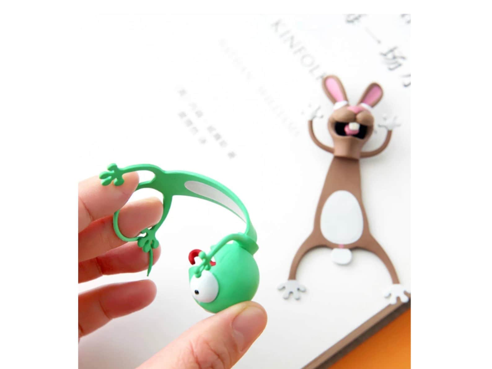3D Cartoon Animal Bookmarks, 3D Wacky Animal Bookmarks, Funny Animal ...