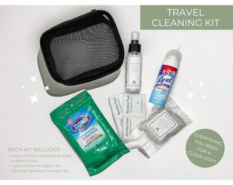 Travel Cleaning Kit, Hotel Room Cleaning Kit, Travel Size Cleaning Kit ...