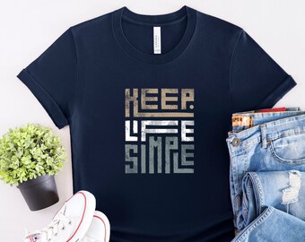 Simple Life Shirt - Etsy