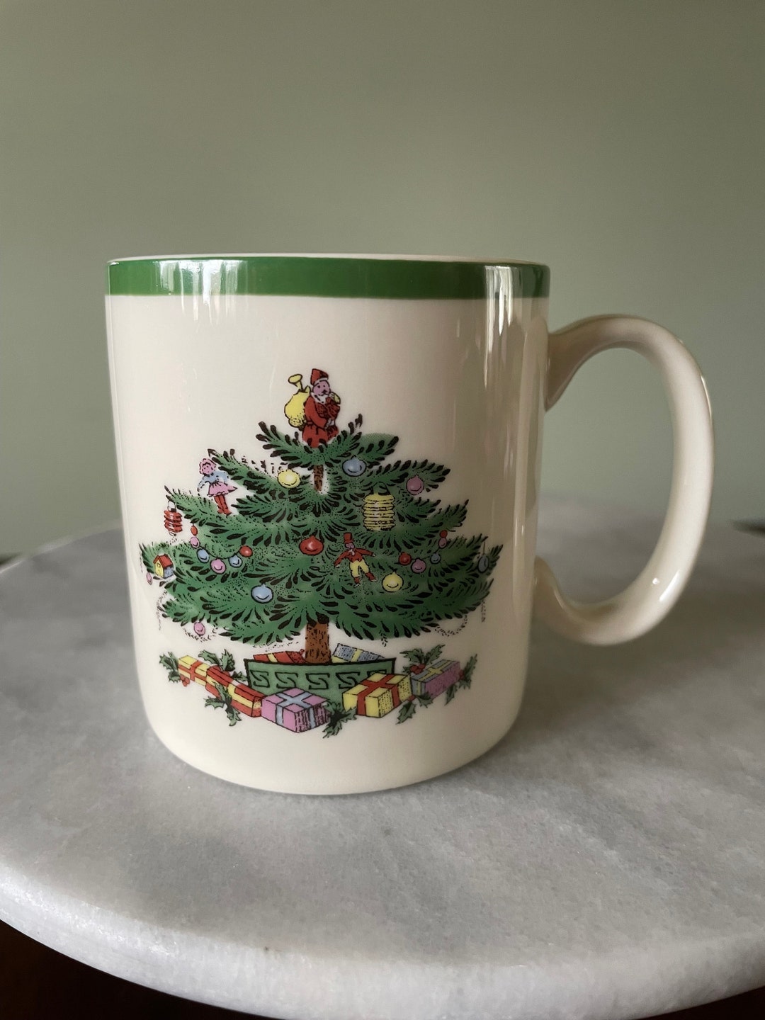 Spode Christmas Tree Mug - Etsy