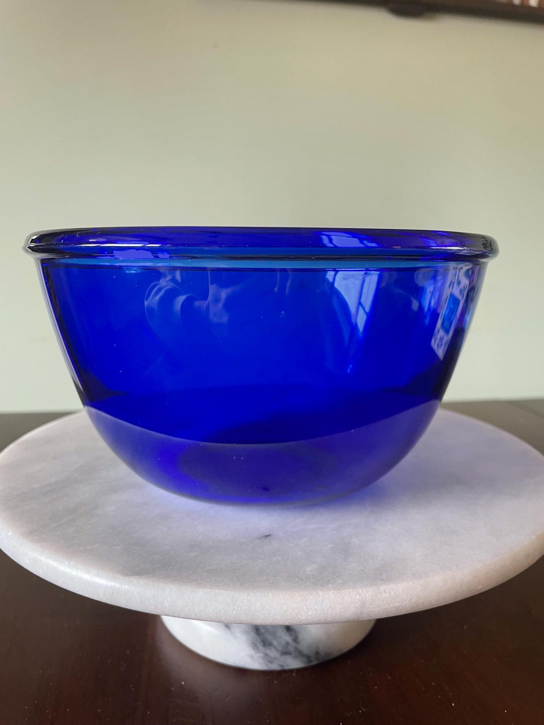Vintage Arcoroc France Cobalt Blue Mixing Bowl 7 Inches - Etsy