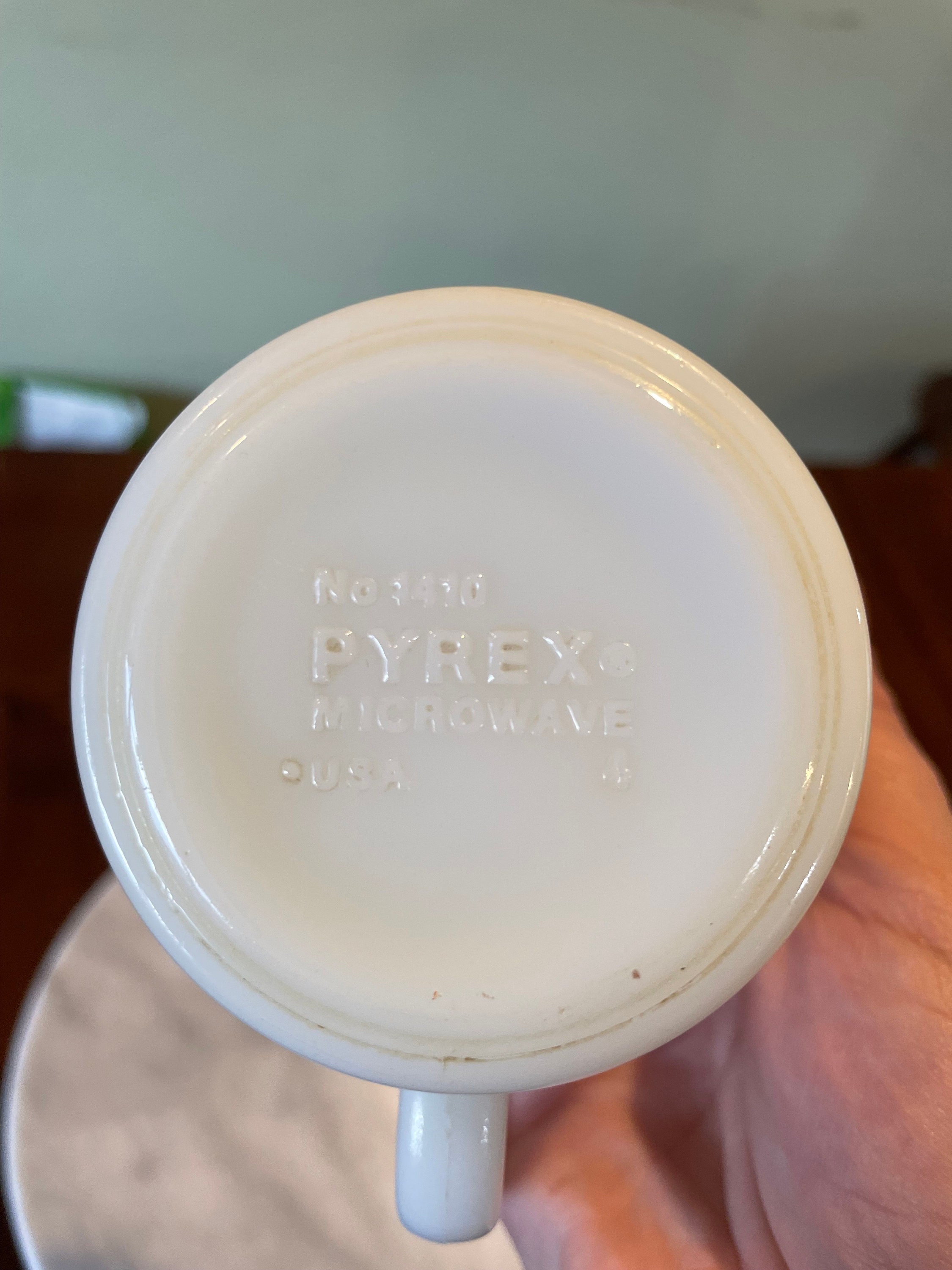 Vintage Pyrex Old Town Blue Mug 1410 - Etsy