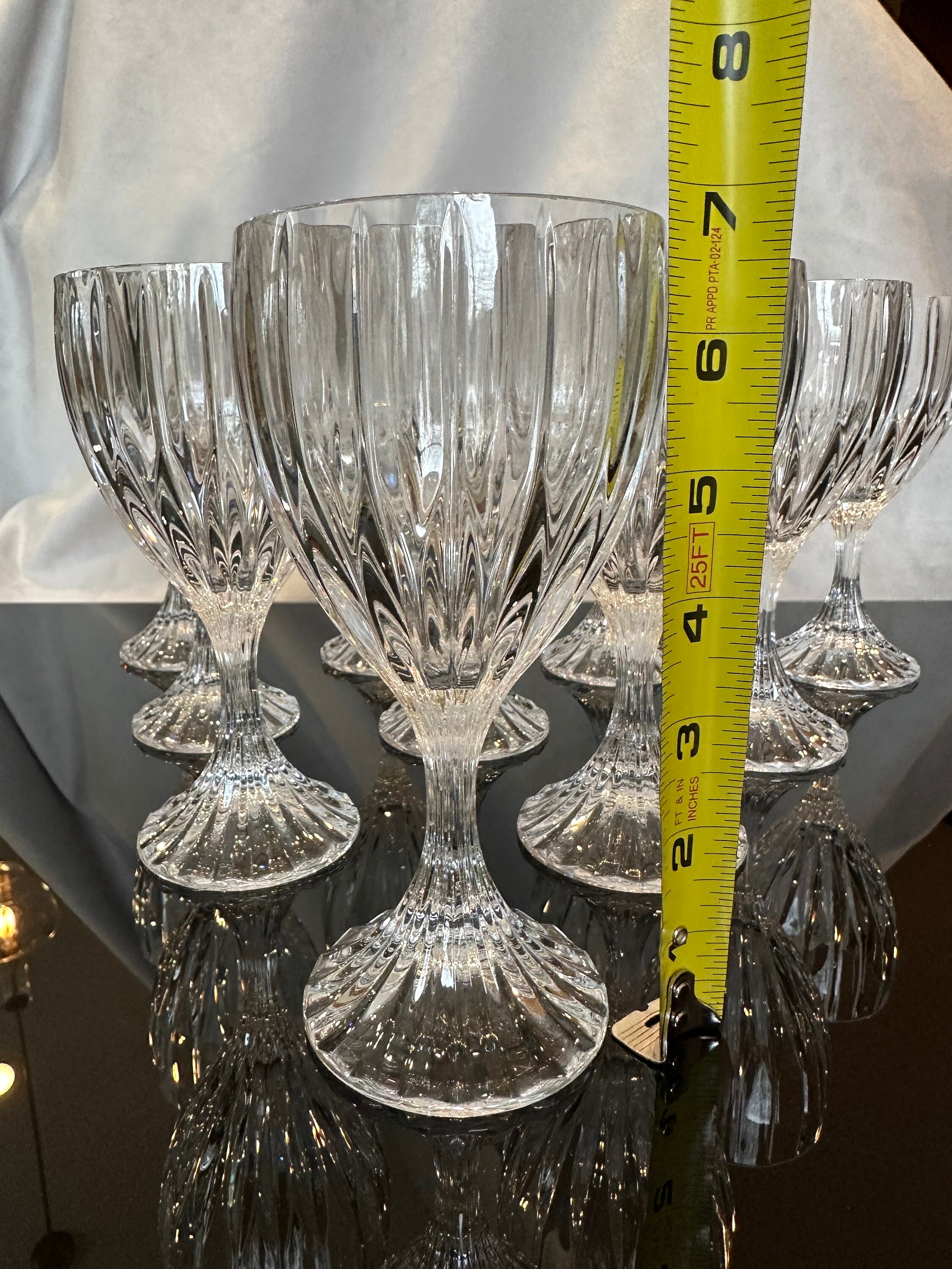 Park Lane by Mikasa Crystal Glass Water Goblets Set of 10 - Etsy