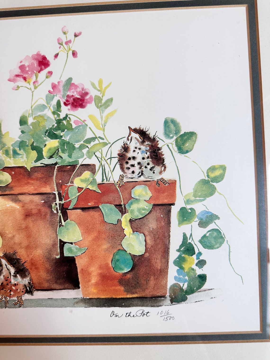 Watercolor Limited Edition Bird Watercolor by Jean Haefele - Etsy