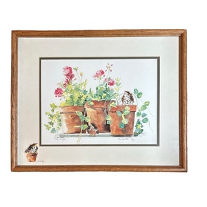 Watercolor Limited Edition Bird Watercolor by Jean Haefele - Etsy